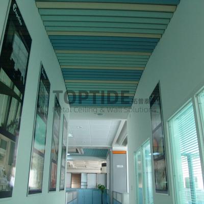China Soundproof Aluminum Metal Ceiling Panel Acoustical Suspended Airport Ceiling for sale
