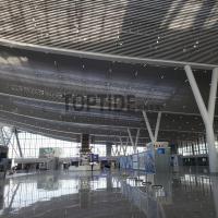 China Building Aluminum Linear Strip Ceiling Acoustic Aluminium Round Panel Perforated Ceiling Tiles for sale