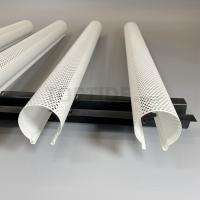 China Building Aluminum Linear Strip Ceiling Acoustic Aluminium Round Panel Perforated Ceiling Tiles for sale