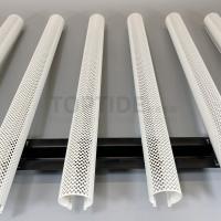 China Building Outdoor Metal Suspended Facade Acoustic Panel Perforated Aluminum Ceiling Tiles for sale