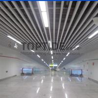 China Building Ceiling Wall Decorational Material Decorative Suspended Metal Baffle Ceiling System for sale
