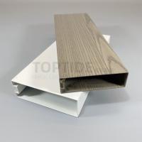 China Cheap Suspended Aluminum / Aluminium Strip Ceiling Building Decorative Snap In Ceiling Tiles for sale