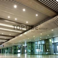 China Class A Fireproof Metal Decorative Panel Aluminum / Aluminium Drop Decorative Metal Ceiling Panels for sale