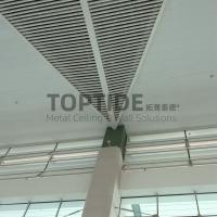 China False Metal Plank Baffle Ceiling Metal Decorative Ceiling Tiles for sale