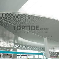 China False Metal Plank Baffle Ceiling Metal Decorative Ceiling Tiles for sale