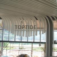 China Custom Made Metal Suspended Linear Aluminium Drop Down Ceiling Grid for sale