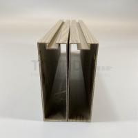 China Custom Made Metal Suspended Linear Aluminium Drop Down Ceiling Grid for sale