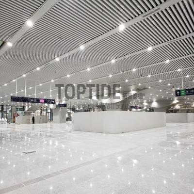 China Cheap Metal Aluminium Strip Fire Rated For Building Wall False Ceiling Decoration for sale
