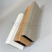 China Deco Aluminum Extruded Baffle Profile Pop Suspended Metal Aluminium Linear Ceiling for sale
