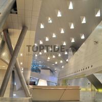 China Building Ceiling Decorative Material False Suspended Metal Clip Aluminum Panel Ceiling for sale