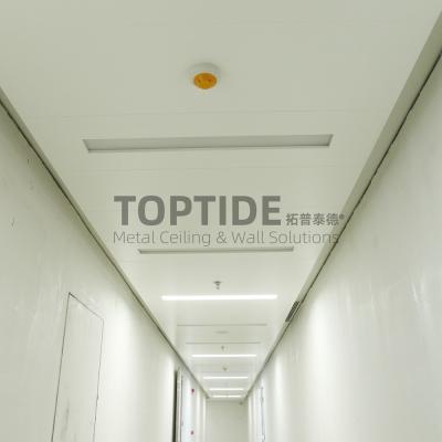 China Exhibition Hall Or Airport Customized Irregular Shapes Perforated Aluminum Acoustic Ceiling Panel for sale