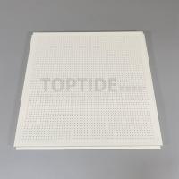 China Suspended Indoor Perforated Acoustic False Ceiling Tiles Fit For T Grid for sale
