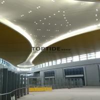 China Metal Ceiling Aluminum Strip Panel Drop Ceiling Suspended False Linear Metal Ceiling System for sale