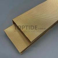 China Metal Ceiling Aluminum Strip Panel Drop Ceiling Suspended False Linear Metal Ceiling System for sale