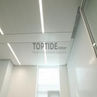 China Fire Proof Interior Decorative Polyester Fiber Sound Proof Acoustic T Bar Ceiling Panels for sale