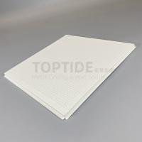 China Fire Proof Interior Decorative Polyester Fiber Sound Proof Acoustic T Bar Ceiling Panels for sale