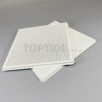 China Square Integrated Lighting Office Decoration Interior Square Integrated Lighting Lay In Metal Ceiling Tiles for sale
