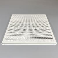 China Modern Indoor Perforated Decorative Materials Aluminum False Drop Ceiling Cross Tee for sale