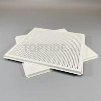 China Sound Absorbing Perforation Lay In Ceiling System Aluminium Suspended Ceiling Cross Tee for sale