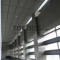China 0.6mm Thick Decorative Square Plate Interior Waterproof Plank Ceiling Tile Cross Tee for sale