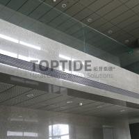 China Decoration Perforated Lay in Ceiling System Aluminum Cross T Ceiling Grid for sale