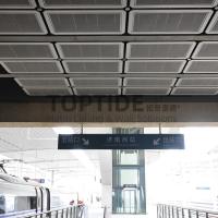 China Hot Dipped Galvanzied Steel Grating Ceiling Interior Wire Mesh For Ceiling for sale