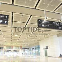 China Anodized Decorative Diamond Shape Aluminum Curved Acoustic Ceiling Panels for sale