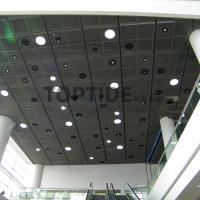 China High Quality diamond cutting Stainless Steel Stretch Acoustic Metal Ceiling for sale