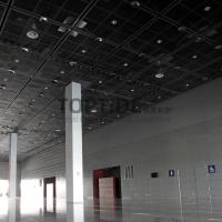 China Semi Transparent Roofing Wire Metal Mesh Ceiling Panel Perforated Suspension Aluminum False Ceiling for sale
