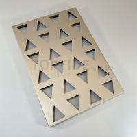 China Special Artistic Holes Customized Aluminum Panels Metal External Wall Cladding for sale