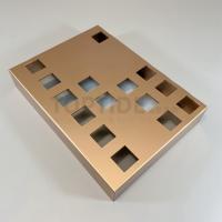 China Commercial Building 0.8mm Thick Metal Panel Facade Aluminum Facade Cladding for sale