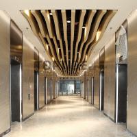 China Building Materials Aluminum Linear Strip Curved Metal Panel Decorative Wall Cladding for sale