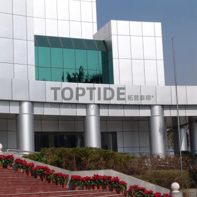 China CTC Aluminium Curtain Wall Screens Heat Insulation Material Decorative Tile for sale