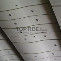 China Natatorium Interior Decorative Panel Curved Wall And Ceiling Covering Suspended Metal for sale