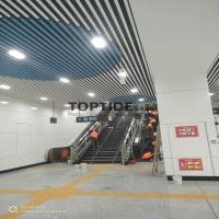 China Special Design Building Decorative Extrusion Materials Customized False Metal Ceiling Panel Strips for sale