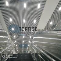 China Cheap Decorative Aluminum Baffle Ceiling Tile Strip Suspended Drop Ceiling Column Wrap Material for sale
