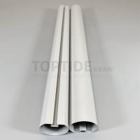 China Dia 50mm Metal Baffle Ceiling System Suspended Aluminum False Ceiling for sale