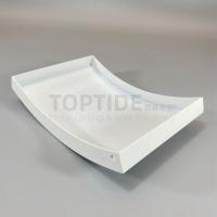 China Interior Exterior 4.0mm Curved Acoustic Ceiling Board Cloud Ceiling Panels for sale
