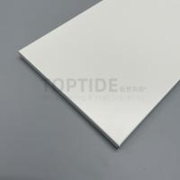 China 0.6mm RAL9016 White Sandwich Metal Decorative Ceiling Tiles Weather Resistance for sale