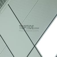 China CE Approval Sound Absorbing 600mm Aluminium Ceiling Board Perforated Aluminum Decorative Drop Ceiling Tiles for sale