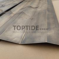 China 3.0mm Thickness Aluminum Decorative Panel Acoustic Metallic Perforation Metal Screen Panels for sale