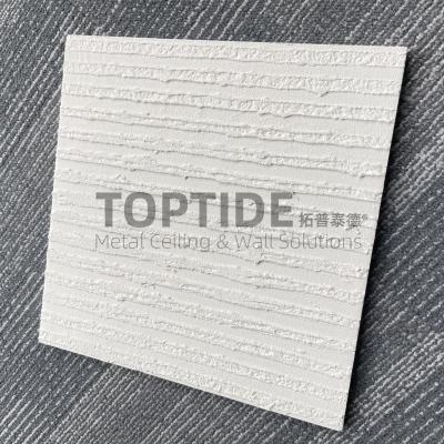 China Building Material For Exterior 3D Stone Solid Aluminum Honeycomb Wall Cladding for sale