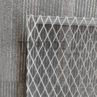 China Gray Color Power Coated Metal Mesh Cladding And Ceiling For Office for sale