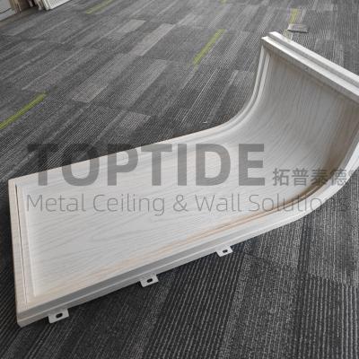 China Square 0.6mm Thick Aluminum Metal Ceiling Acoustic Absorption 300×300mm for sale
