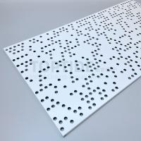 China 400×600mm Metal Acoustic False Ceiling Tiles Perforated Drop Ceiling for sale