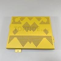 China Building Aluminum Perforated False Ceiling Tiles PVDF For Project 600×1200 for sale