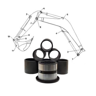 China Customized Excavator Bucket Bushing with Compressive Strength ≥1000MPa for sale