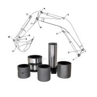 China Customized Excavator Bucket Bushing Bending Strength ≥1000MPa for sale