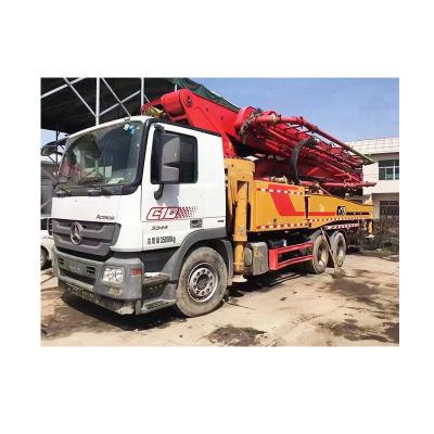 China 18M³/H Productivity Second Hand Pump Truck With SANY Zoomlion In 2019 for sale