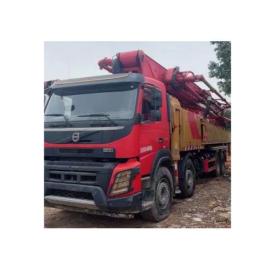 China Energy Mining Used Equipment 2019 Volvo Chassis Concrete Pump Truck with SANY Zoomlion for sale